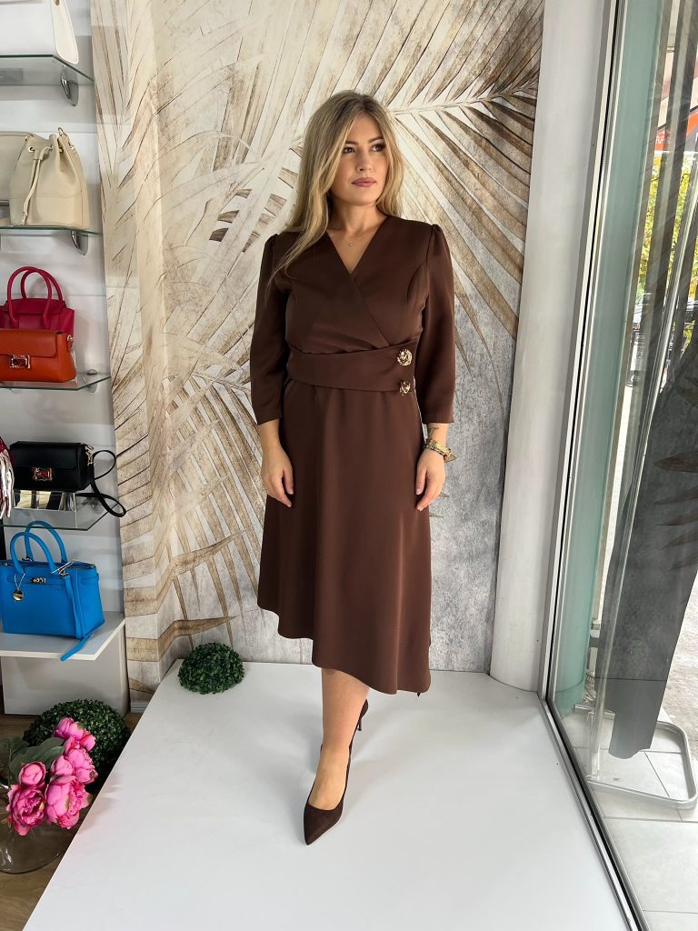 PLUS SIZE - Midi Haljine - LOVELY